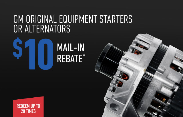 GM Parts Rebates